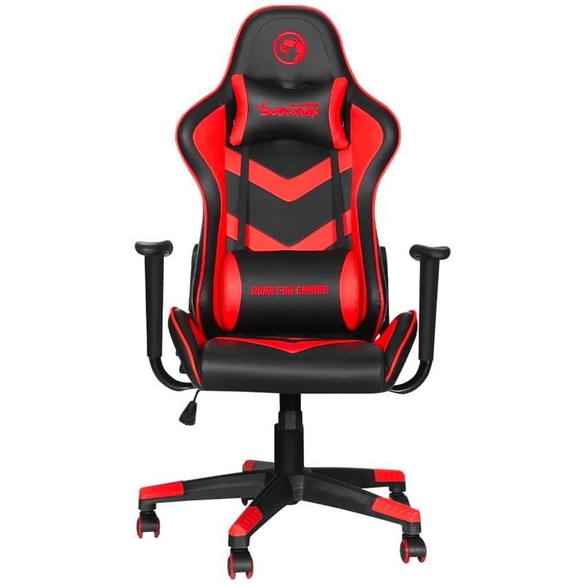 Silla Gamer Marvo Ch106 Roja Y Negra